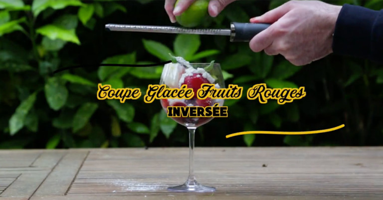 Recette coupe glacée Fruits Rouges - La Belle Aude